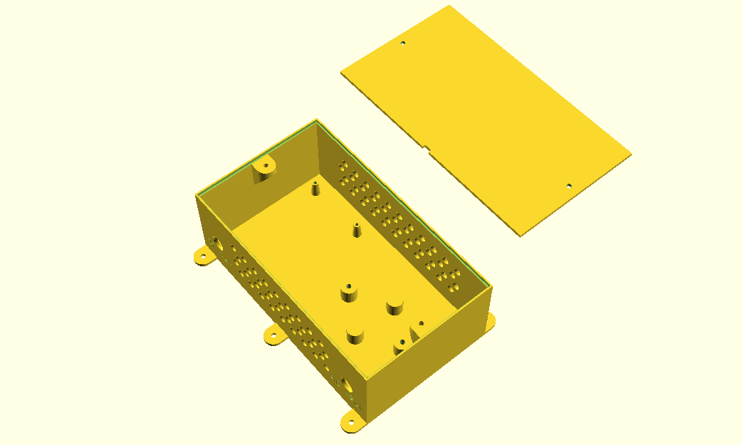 Configurable Parametric Project Box by slemmin | Download free STL ...