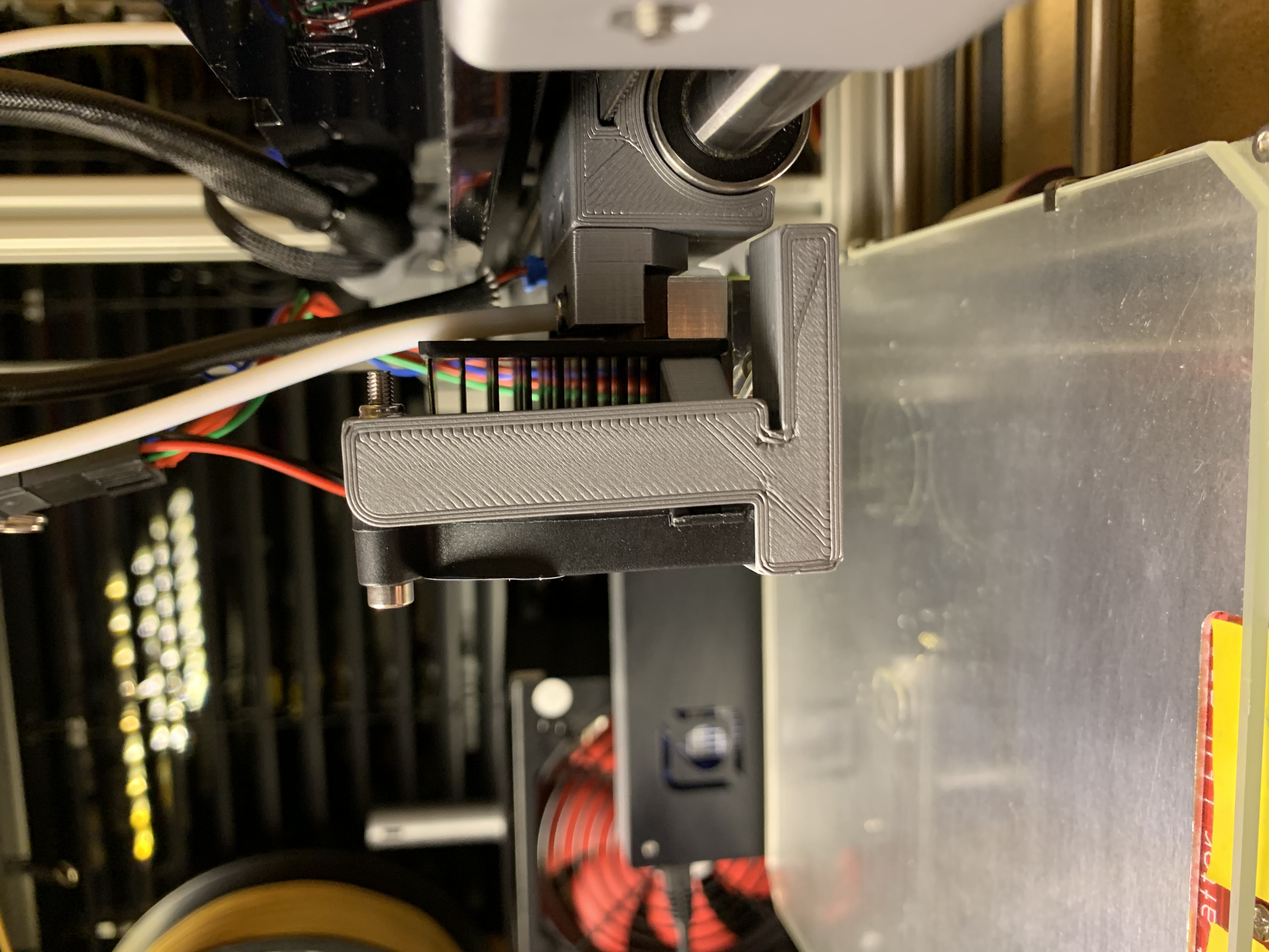 RepRap Pro Ormerod Simple Silent 5050 Part Cooling Fan Duct RS by Kris ...