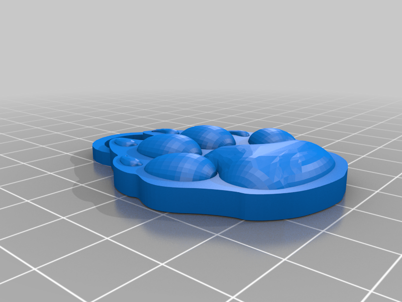 Wolfpaw charms by KyuubiNight | Download free STL model | Printables.com