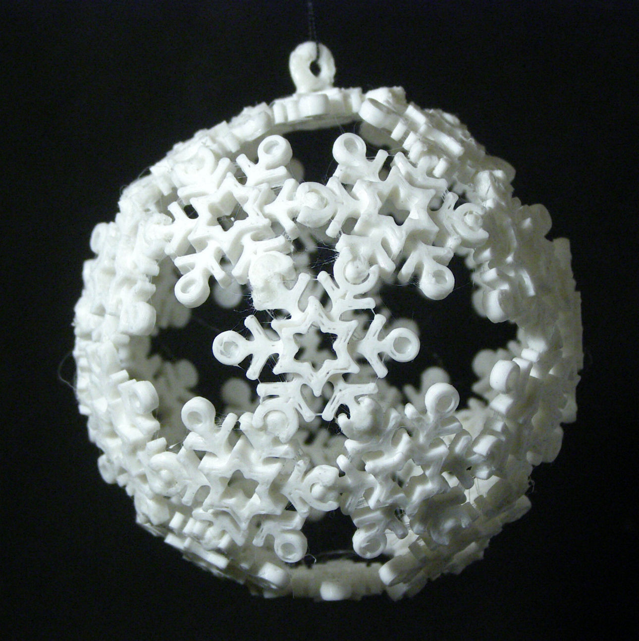 Christmas ball snowflake by Václav Krmela | Download free STL model ...