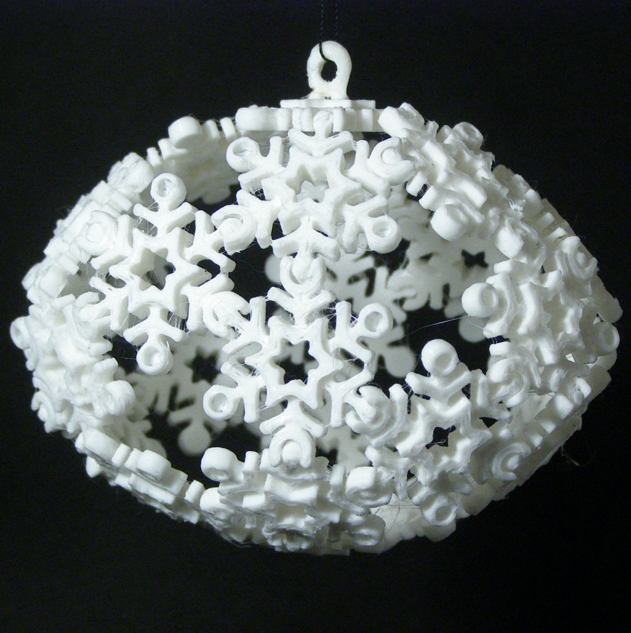 Christmas ball snowflake by Václav Krmela | Download free STL model ...