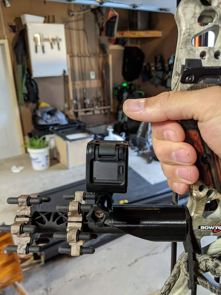 Bow Stabilizer GoPro Mount by HandsomeGreg | Download free STL model ...