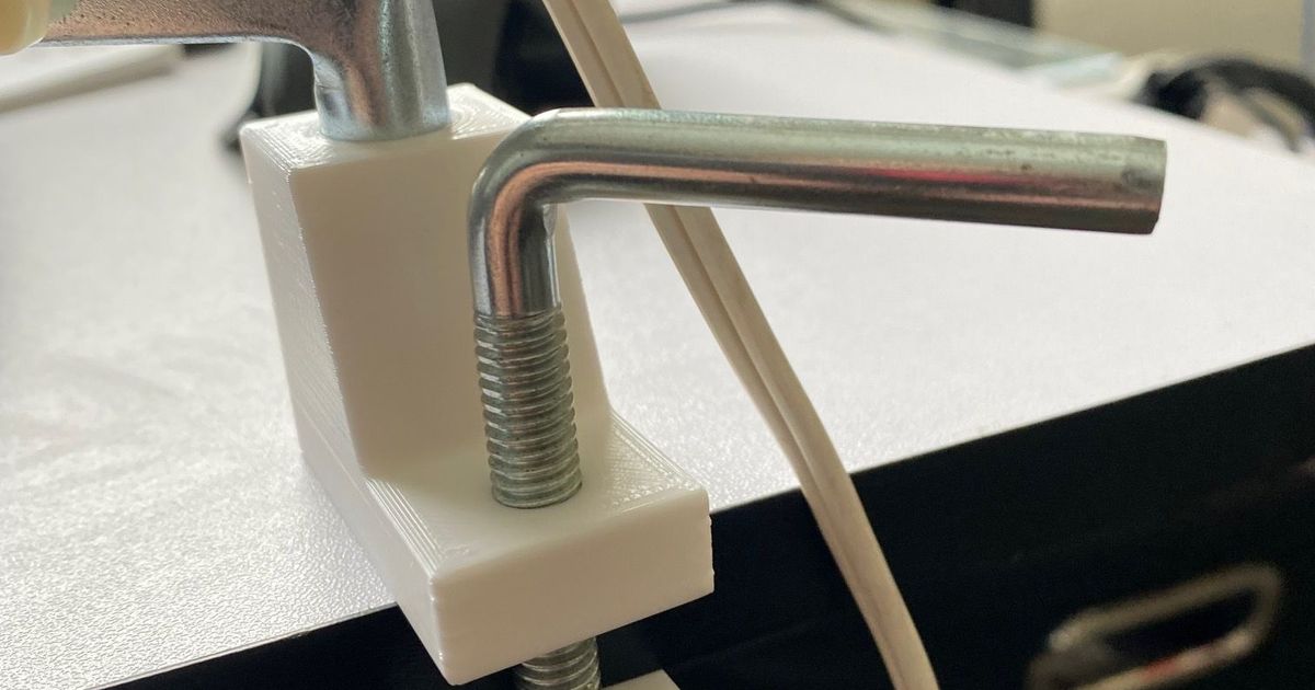 Spring Balanced Swing Arm Lamp Vise Stand von 3DP Ant | Kostenloses STL ...