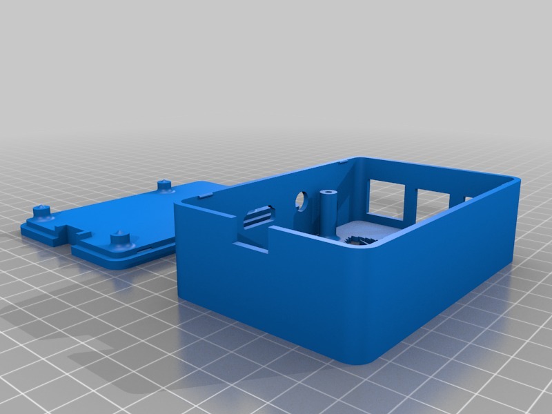 Simple Raspberry Pi Case by Mighty | Download free STL model ...