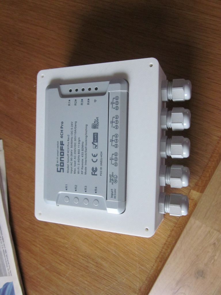 Sonoff 4CH Pro R2 enclosure by glsf91 | Download free STL model ...