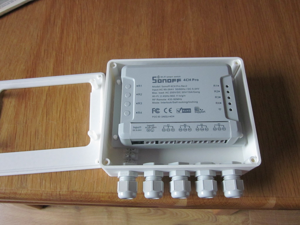Sonoff 4CH Pro R2 enclosure by glsf91 | Download free STL model ...