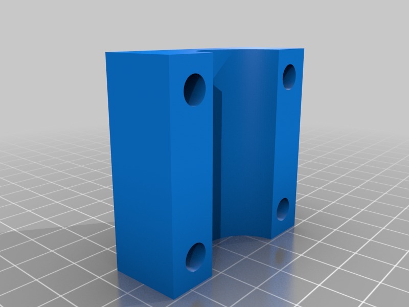 Clamp for 25mm pipes by glsf91 | Download free STL model | Printables.com