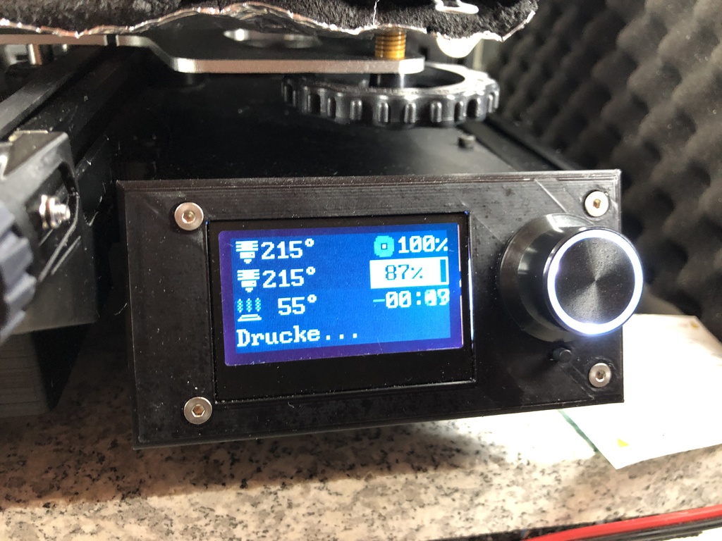 Ender 3 Control Box 3.0 right side | FYSETC Mini 12864 RGB by terrorhai ...