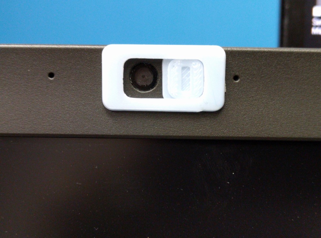 Webcam Slide Cover by realtoft | Download free STL model | Printables.com