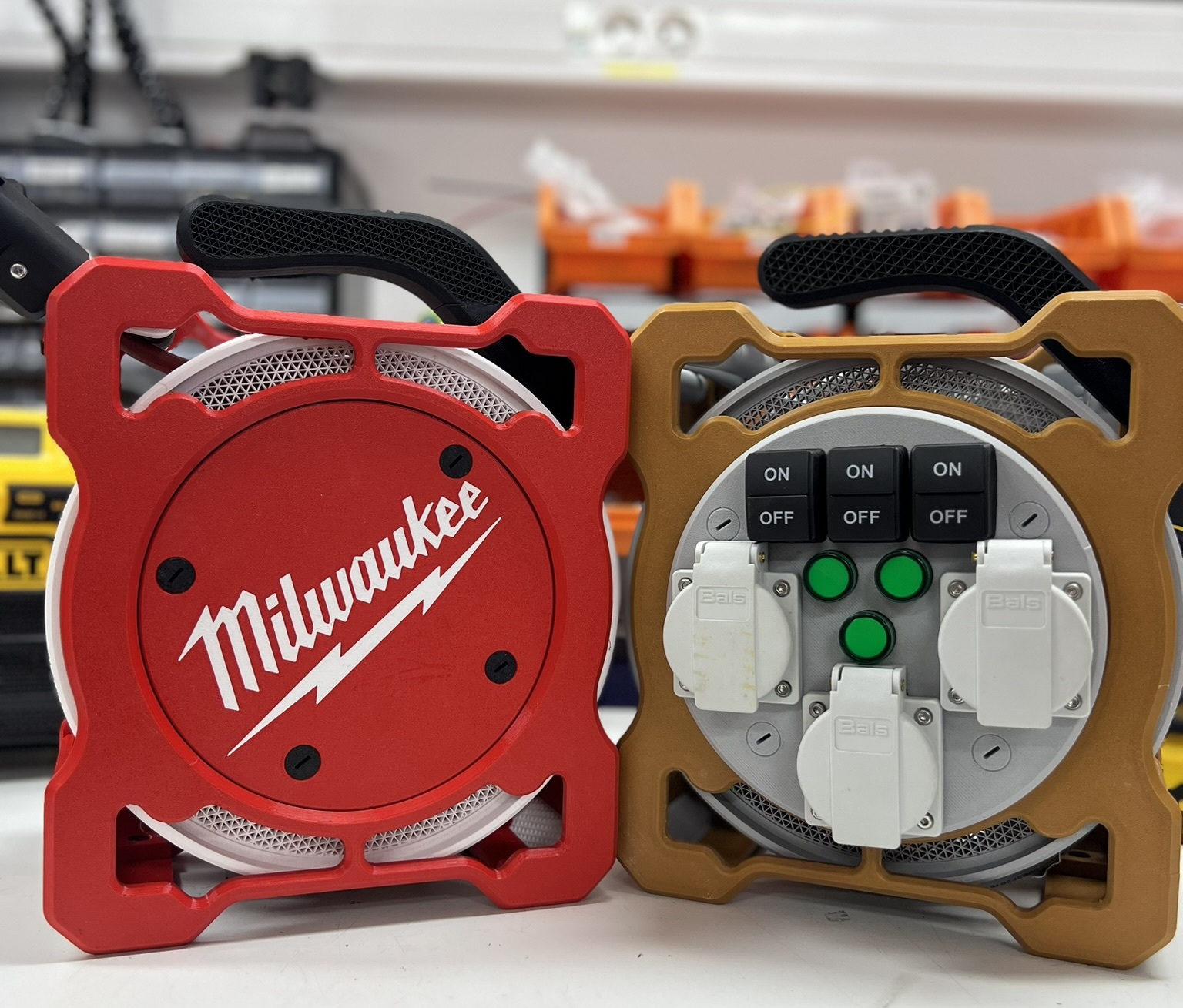Customizable Cable reel by corteXcrank | Download STL model ...