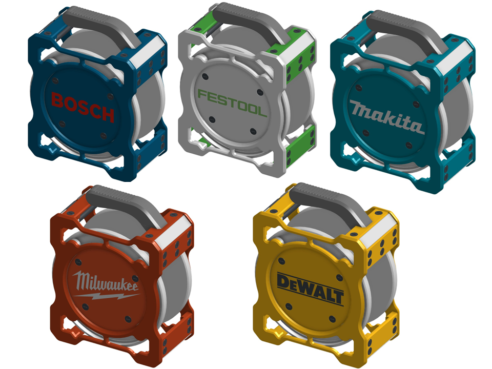 Customizable Cable reel by corteXcrank | Download STL model ...