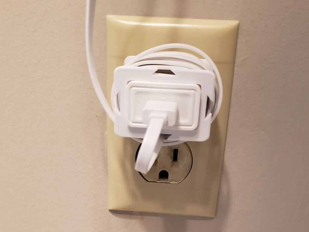 Wyze power brick cable wrap by astroukulele | Download free STL model ...