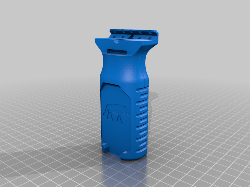 Shade Vertical Foregrip; Slim-Top-Version for low-profile Picatinny ...