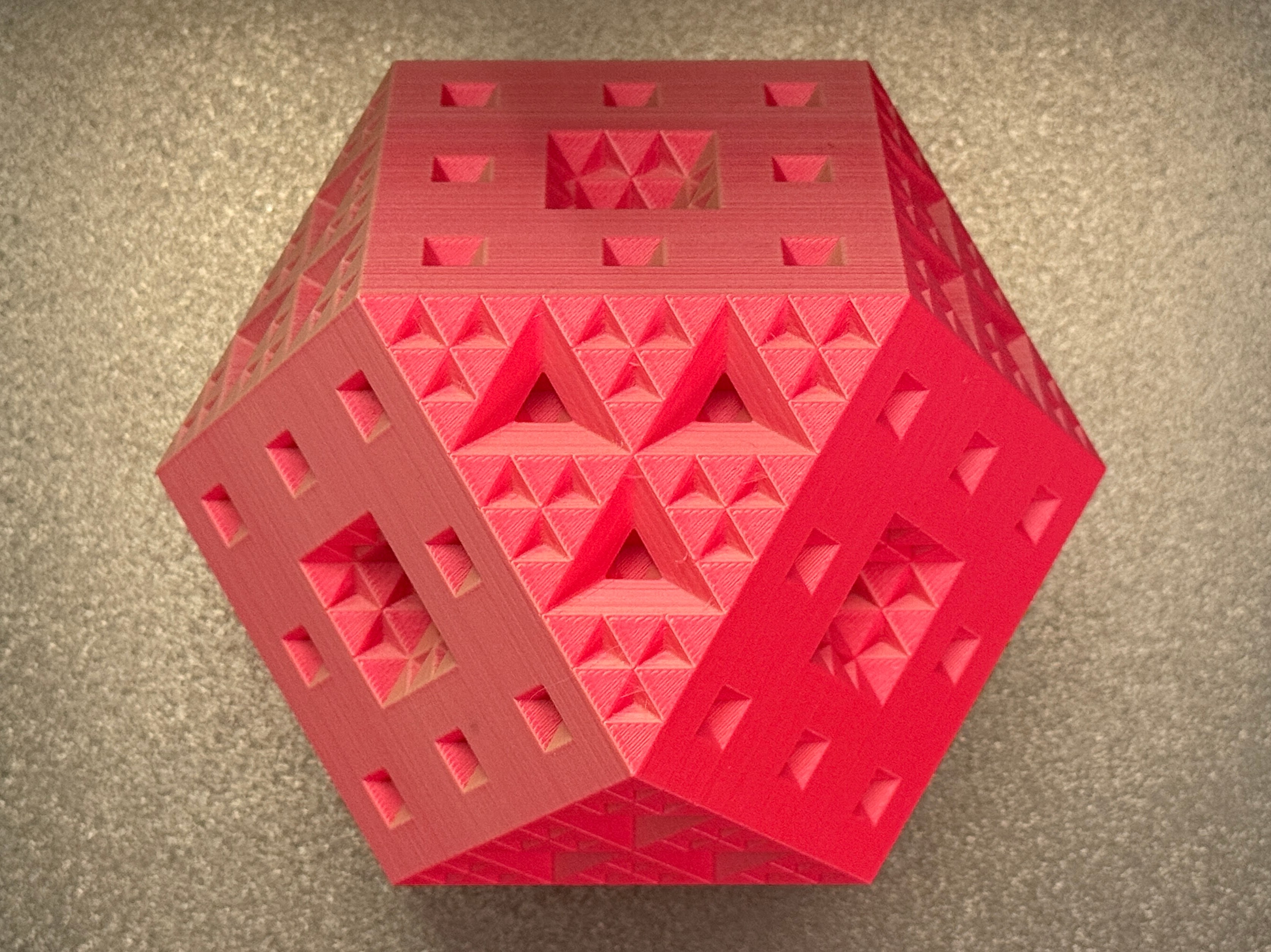 Cuboctahedron Fractal | Level 1 by Endless Design Lab 🌀 | Download free ...