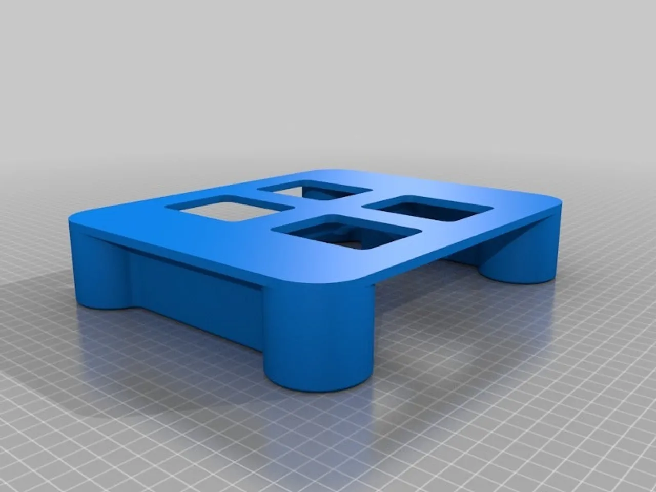 Monitor stand by Punkgeek | Download free STL model | Printables.com