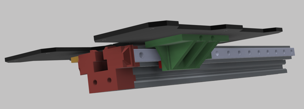 CR-6 SE Y-axis Linear rail and MGN12H carriage mount by GX1400 ...