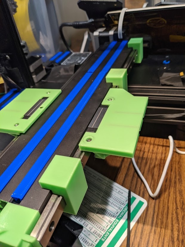 CR-6 SE Y-axis Linear rail and MGN12H carriage mount by GX1400 ...
