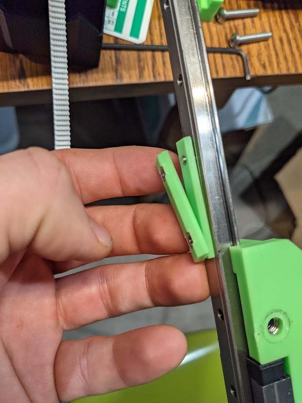 CR-6 SE Y-axis Linear rail and MGN12H carriage mount by GX1400 ...