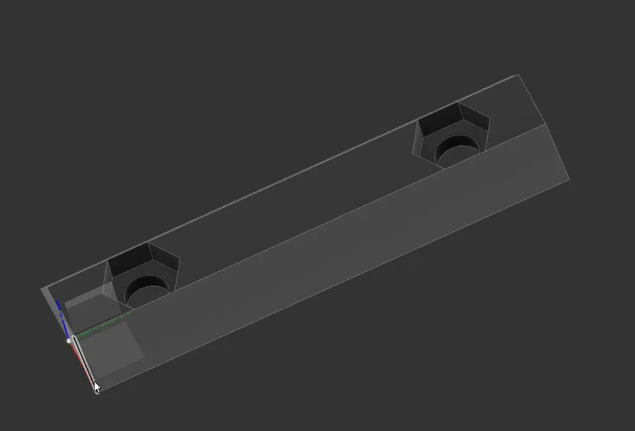 CR6 SE Hot End Linear Rail MGN12H Mounting System by GX1400 | Download ...