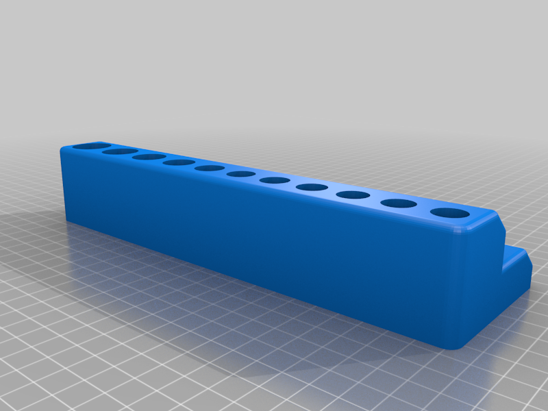 Parametric SAE and Metric socket racks by GX1400 | Download free STL ...