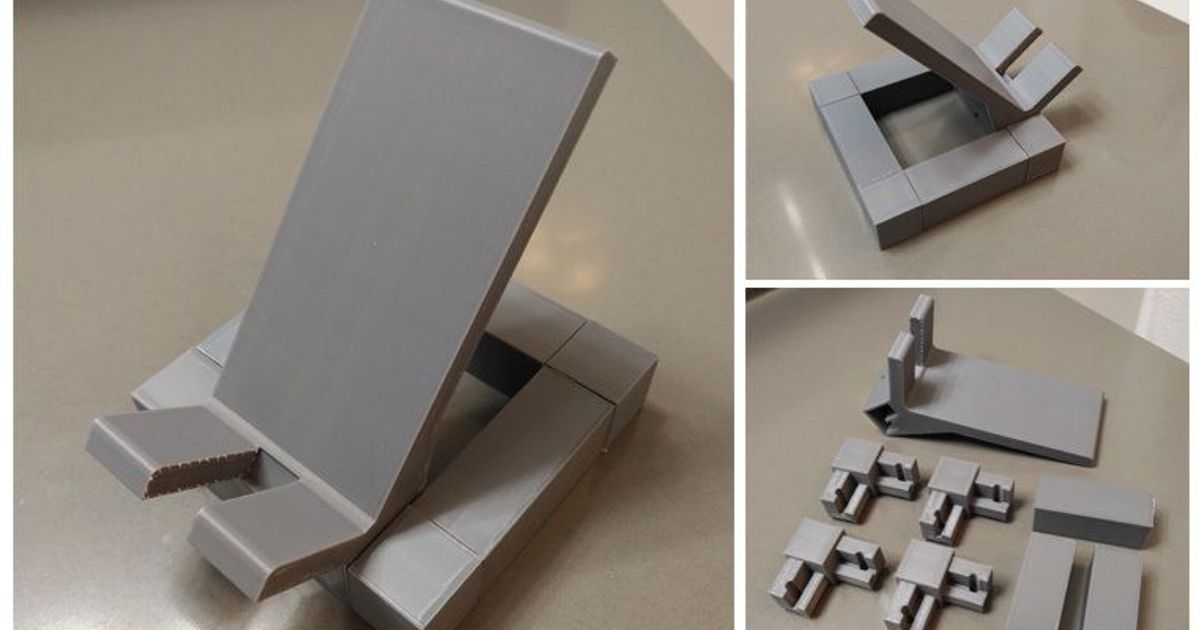 Modular Phone Stand by prozente | Download free STL model | Printables.com