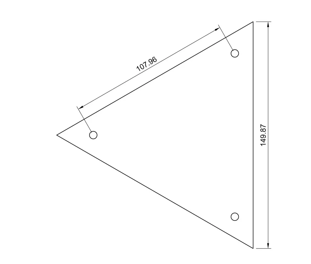 Triangle connectors by MakerMind | Download free STL model | Printables.com