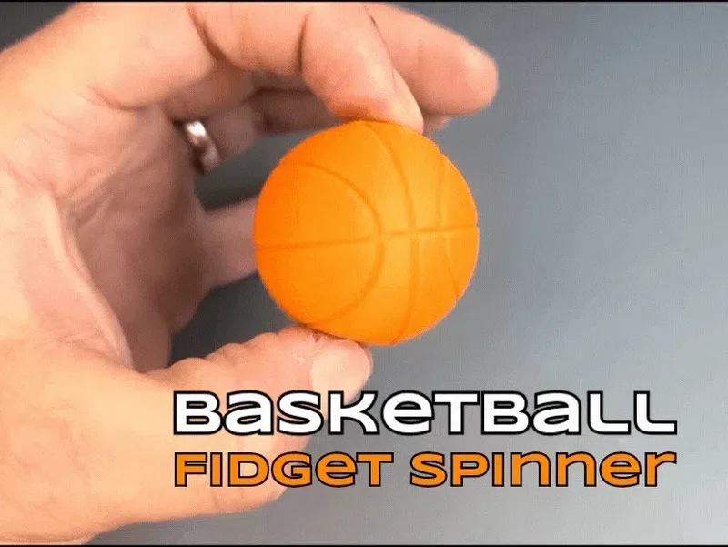 Mini Baseball Fidget Spinner by BamBam Design | Download free STL model ...