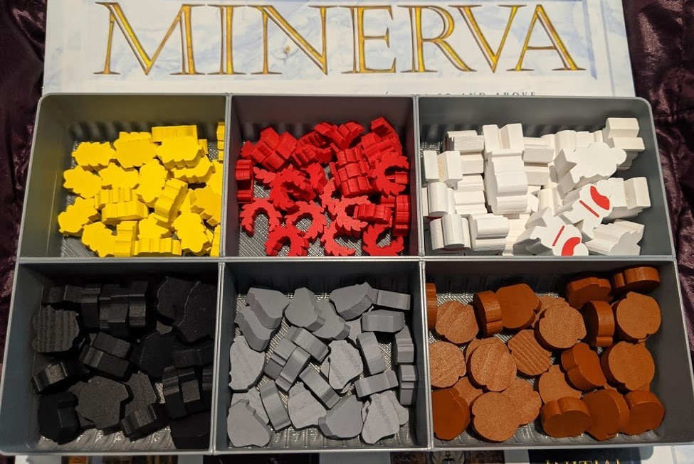 Minerva Deluxe Game Organizer by Paprika | Download free STL model ...