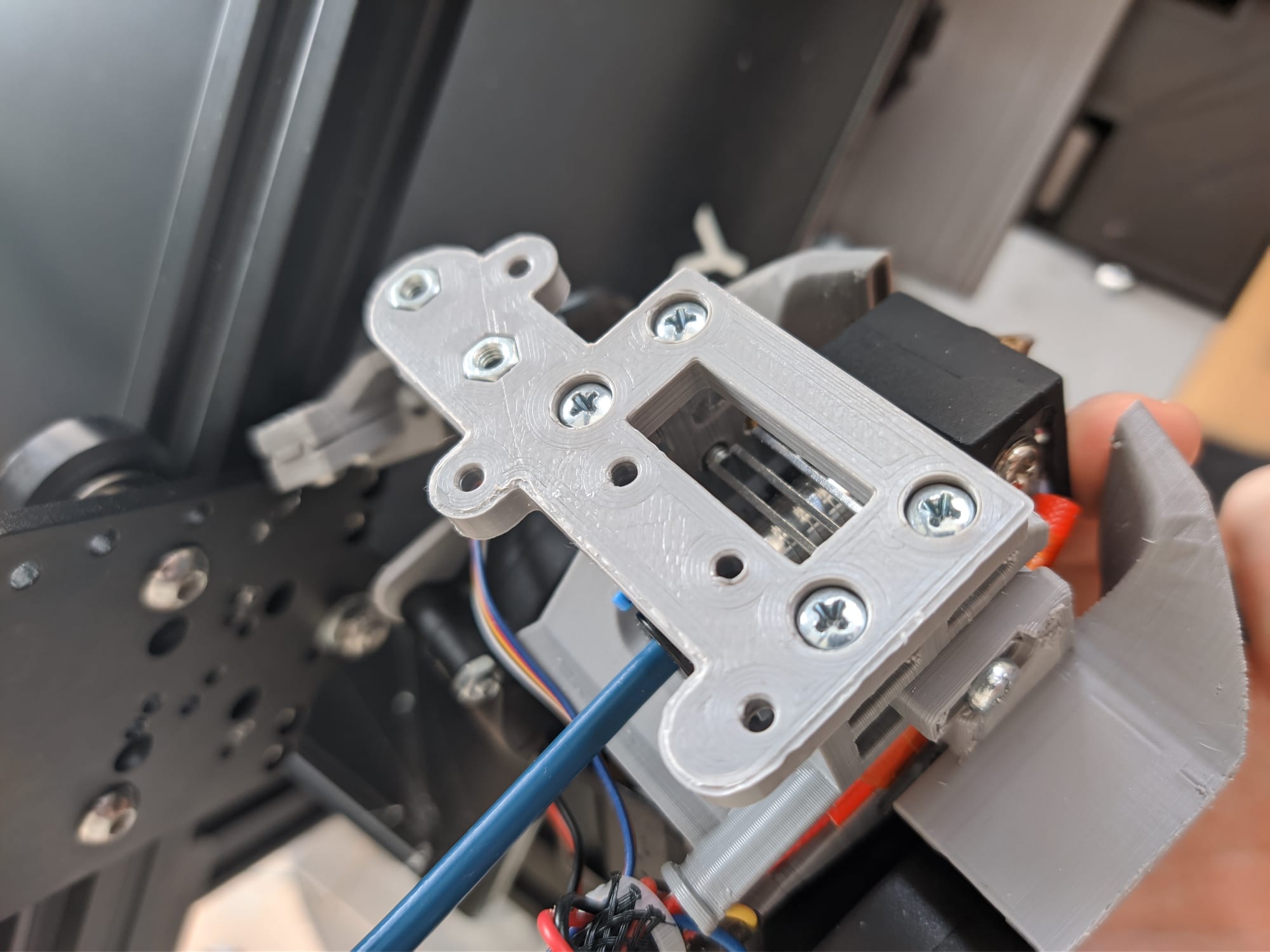 MDD Direct Drive Clone Hero Me Ender 3 Gantry Plate by BroknP ...