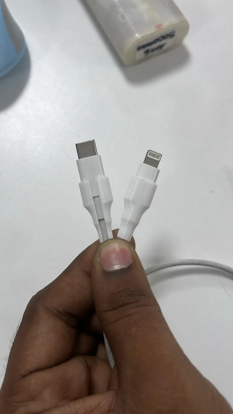 Apple C To Lightening C Cable Protecter by Mech_robot | Download free ...