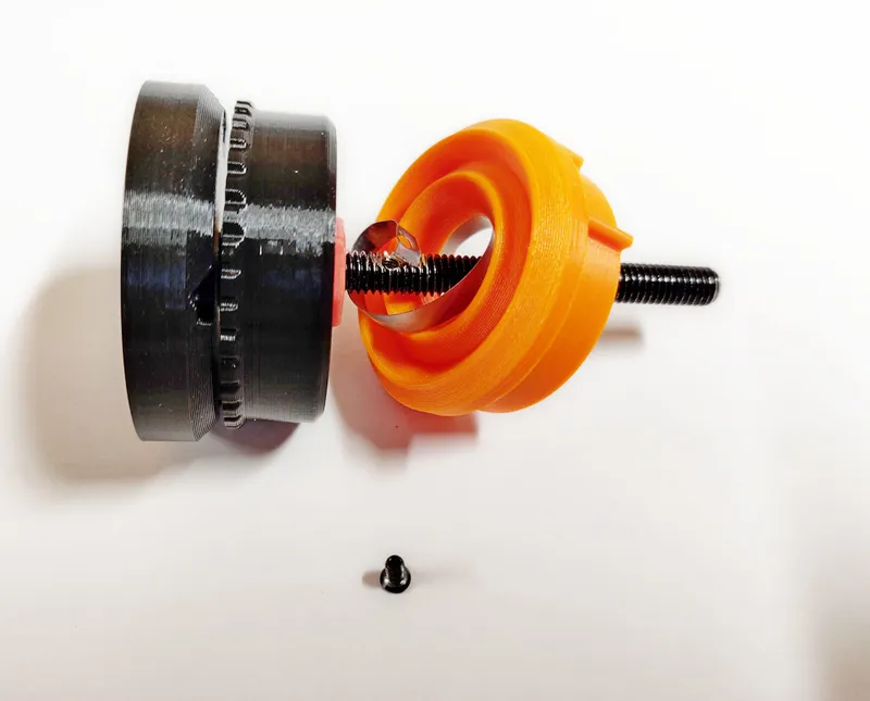 Prusa Core One modular auto rewind spool holder with a robust metal ...