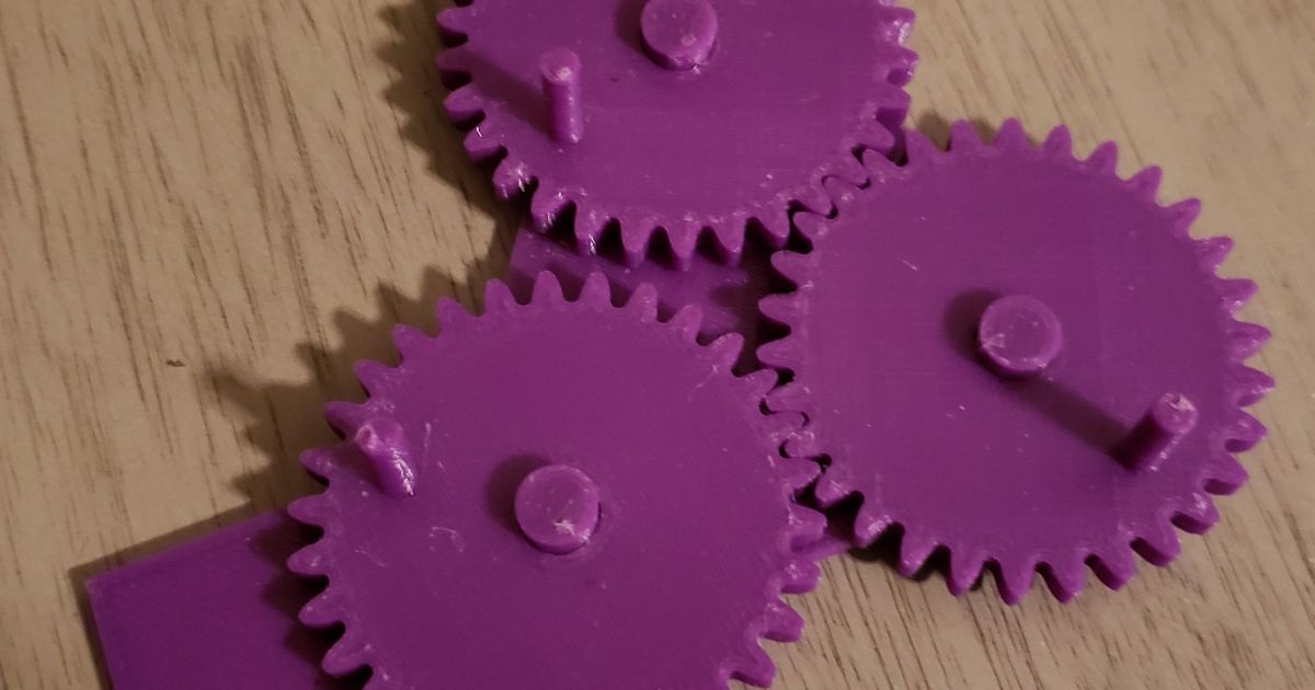 Gear Fun by Dan | Download free STL model | Printables.com