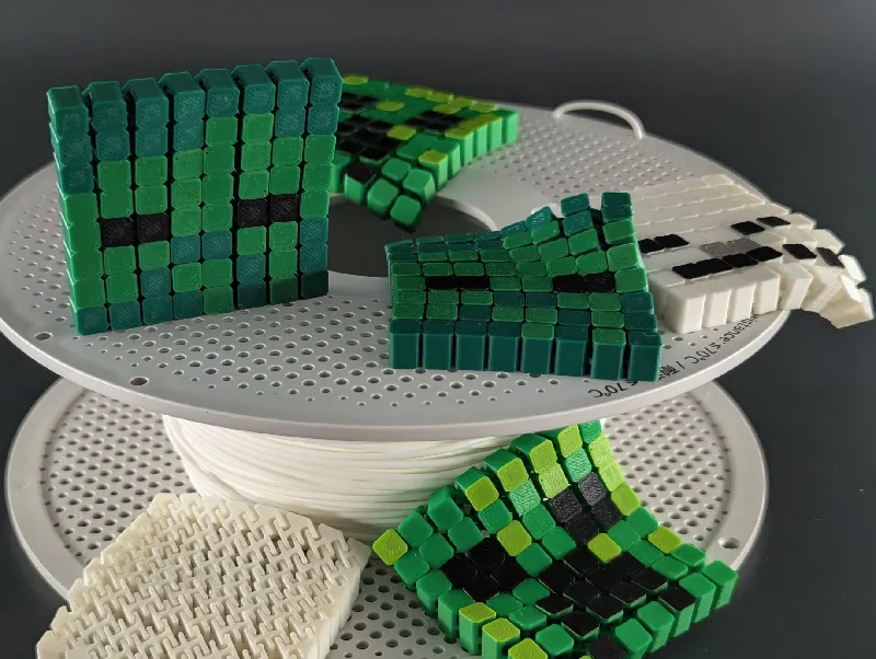 Minecraft Zombie Flexi Fidget by Grandpa 3DPrints | Download free STL ...