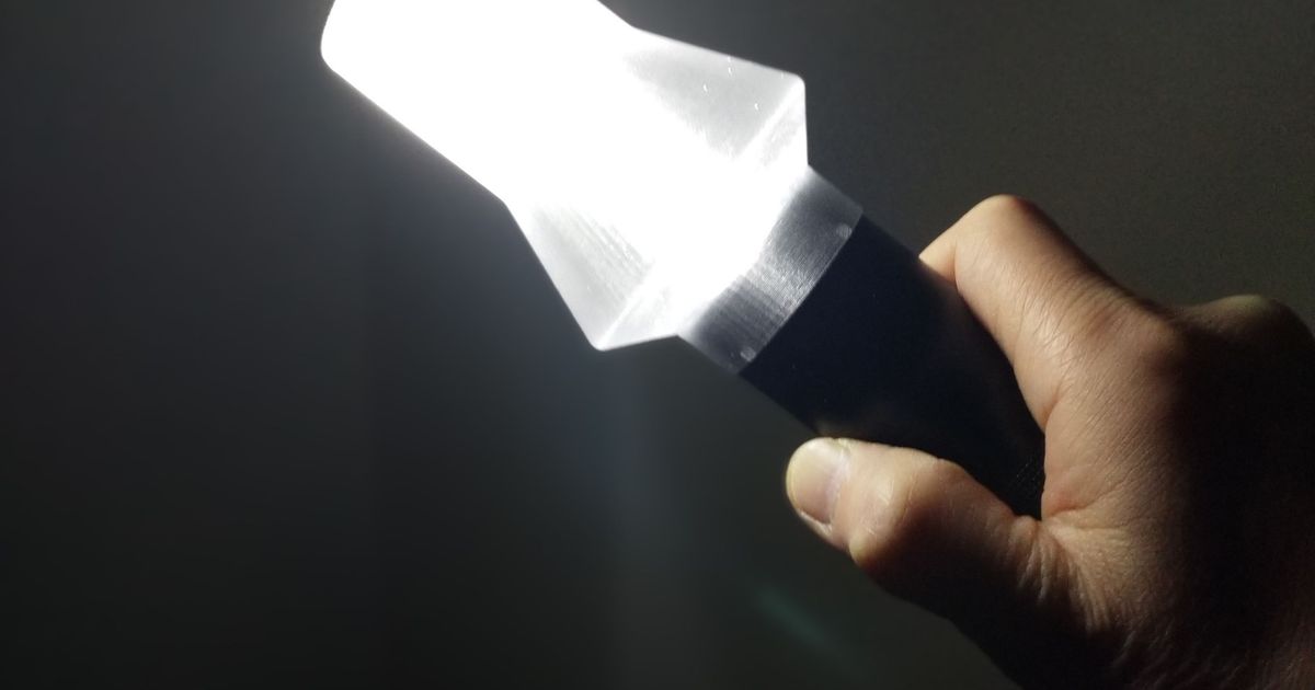 Flashlight Diffuser for Ledlenser P7 by BaGooN | Download free STL ...