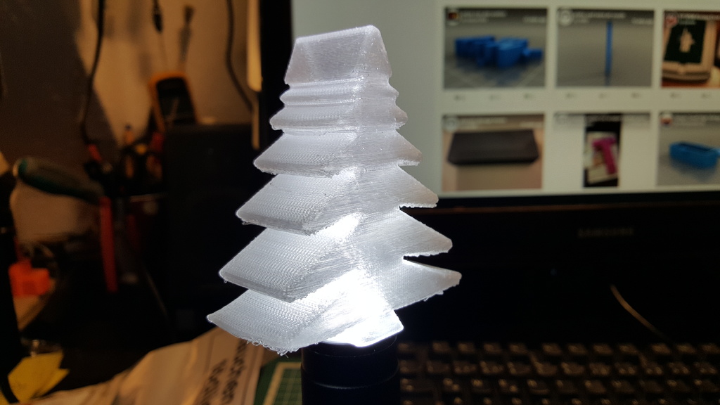 simple Christmas tree by worstcase | Download free STL model ...