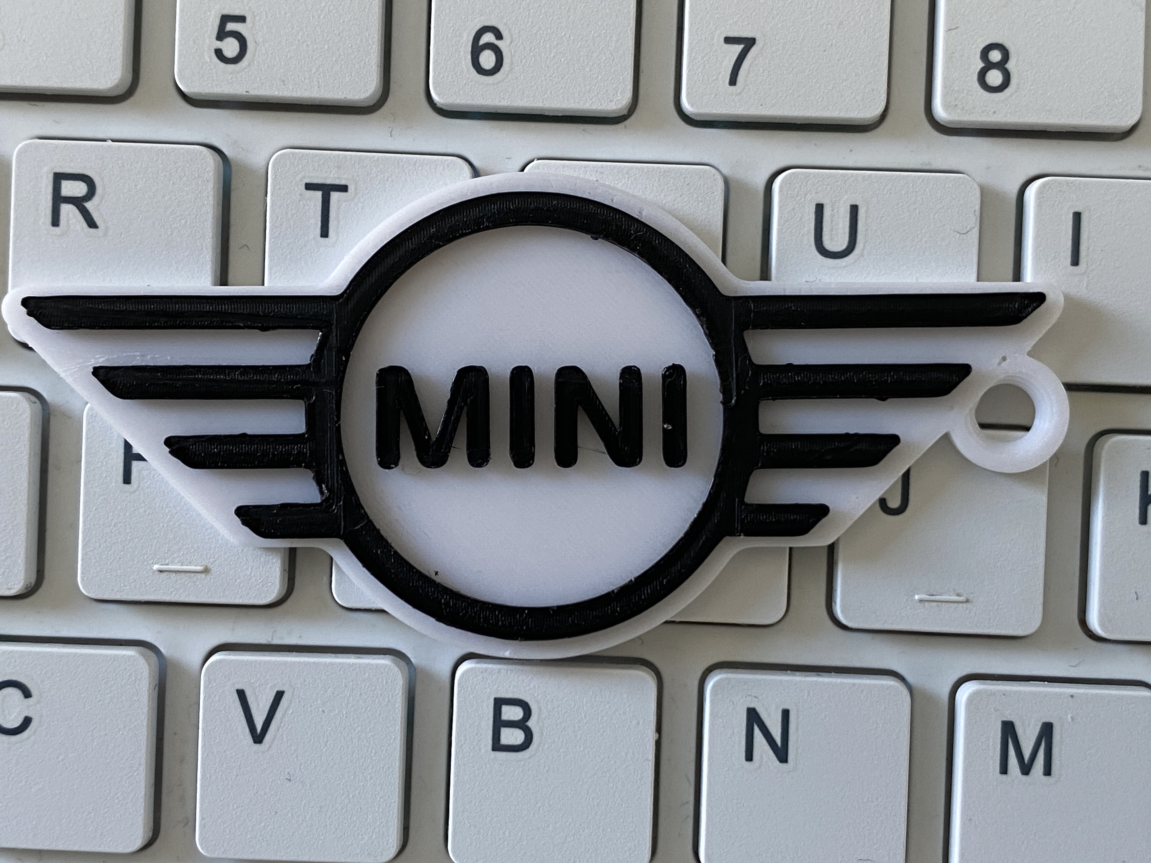 Keychain with MINI series logo (new logo) by Fozi | Download free STL ...