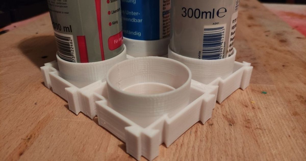 Modular Silicone Caulk Storage by Voltex | Download free STL model ...