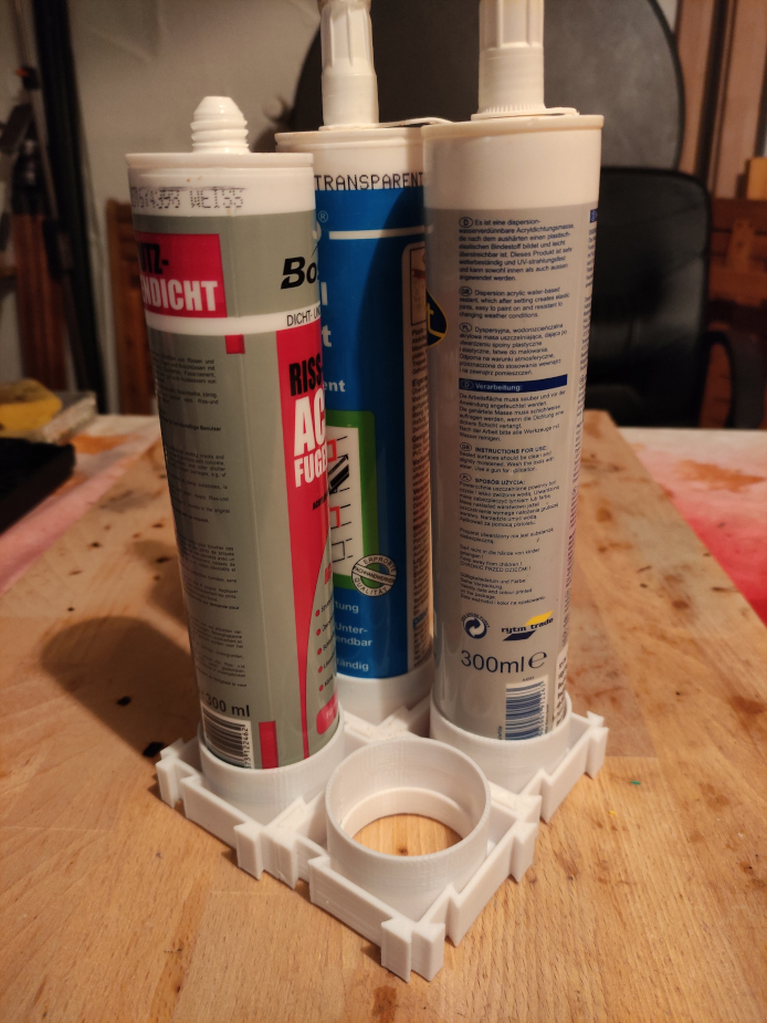 Modular Silicone Caulk Storage by Voltex | Download free STL model ...