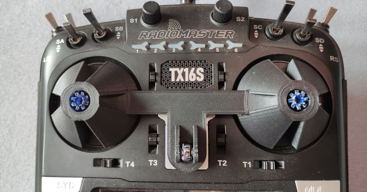 Improved Radiomaster TX16S Gimbal Protector by Voltex | Download free ...