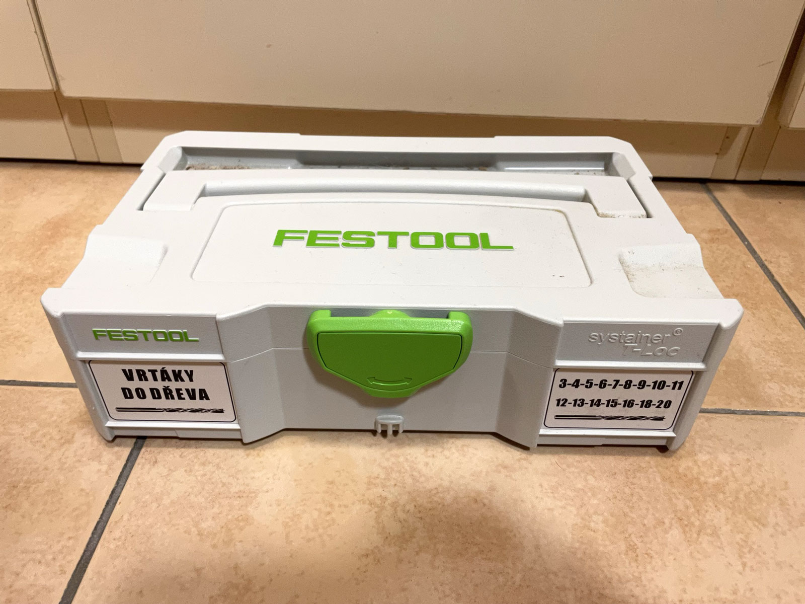 Wood Drills Storage Festool Systainer Mini by Filip Honzárek | Download ...