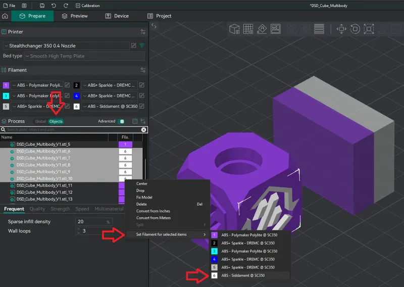Draftshift Design Calibration Cube by Tooks | Download free STL model ...