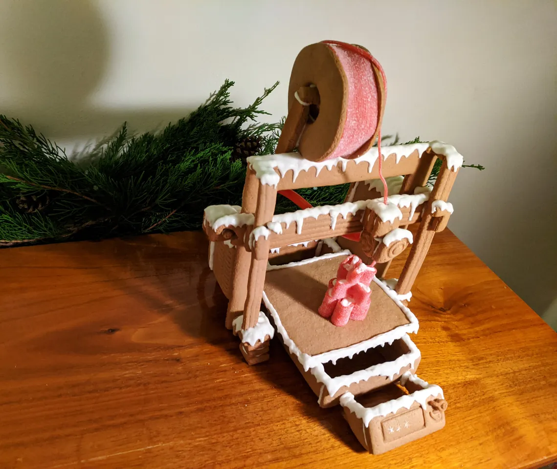Gingerbread Prusa 3D printer by 3Demon | Download free STL model ...