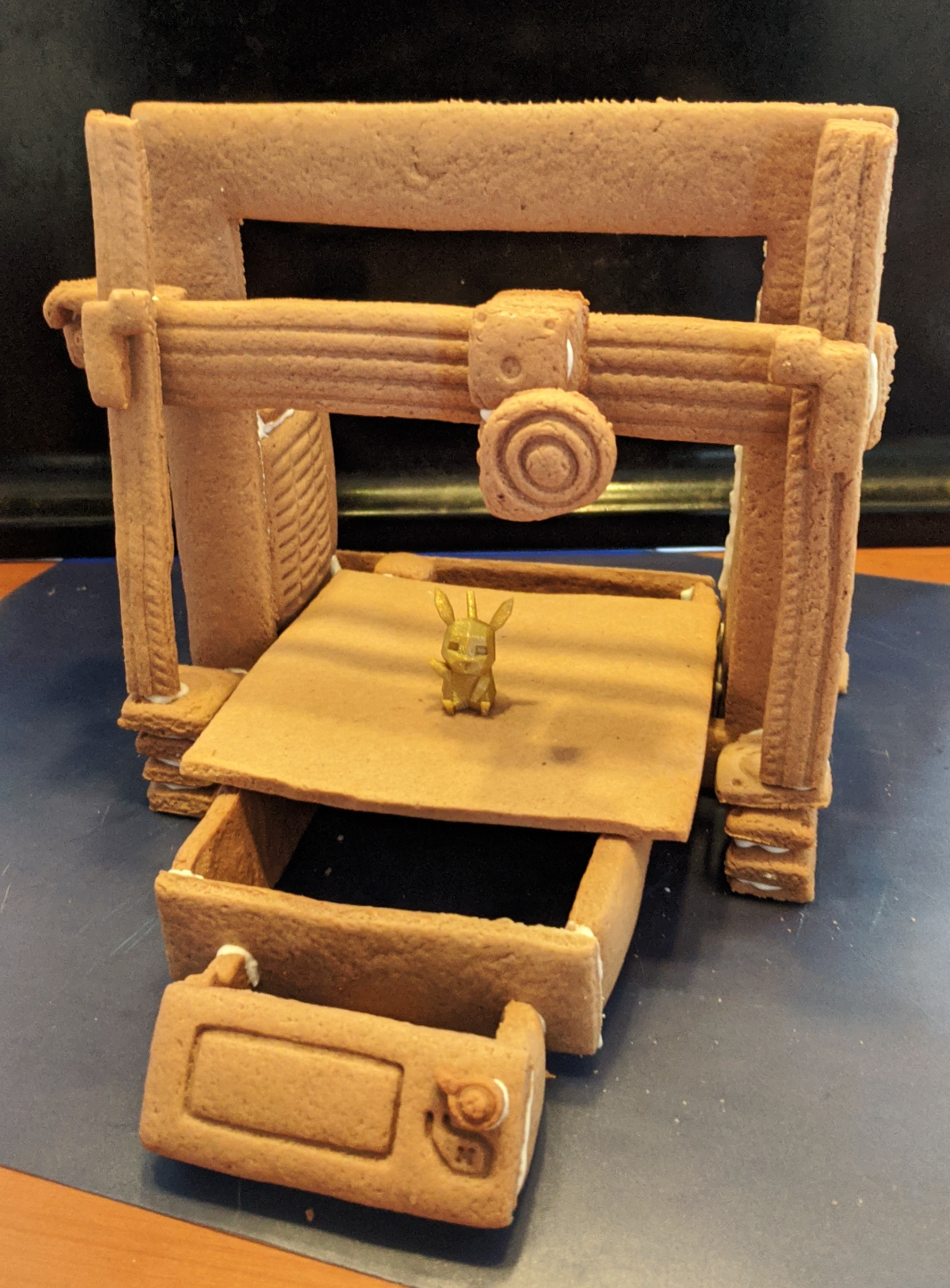 Gingerbread Prusa 3D printer by 3Demon | Download free STL model ...