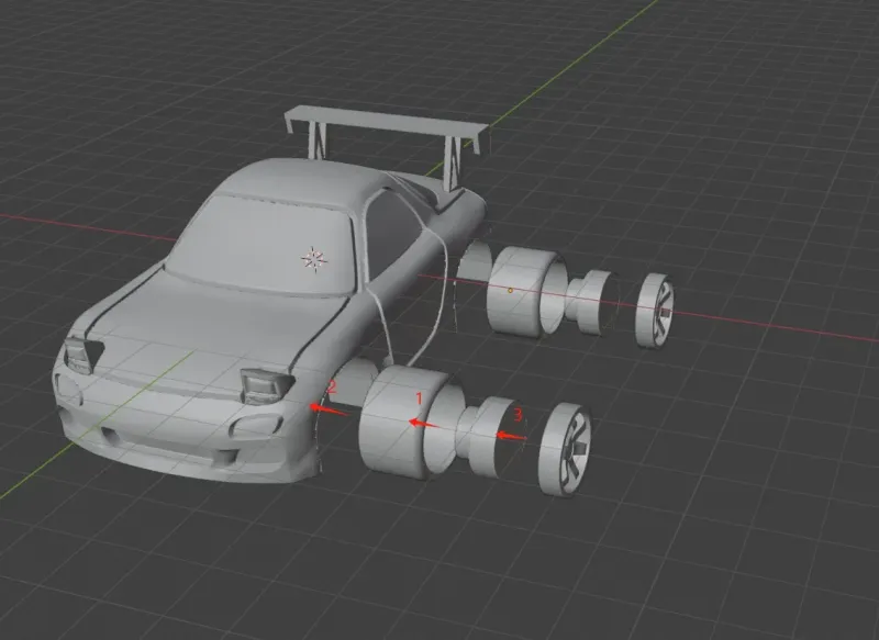 MAZDA RX7 FD by LKtoys | Download free STL model | Printables.com