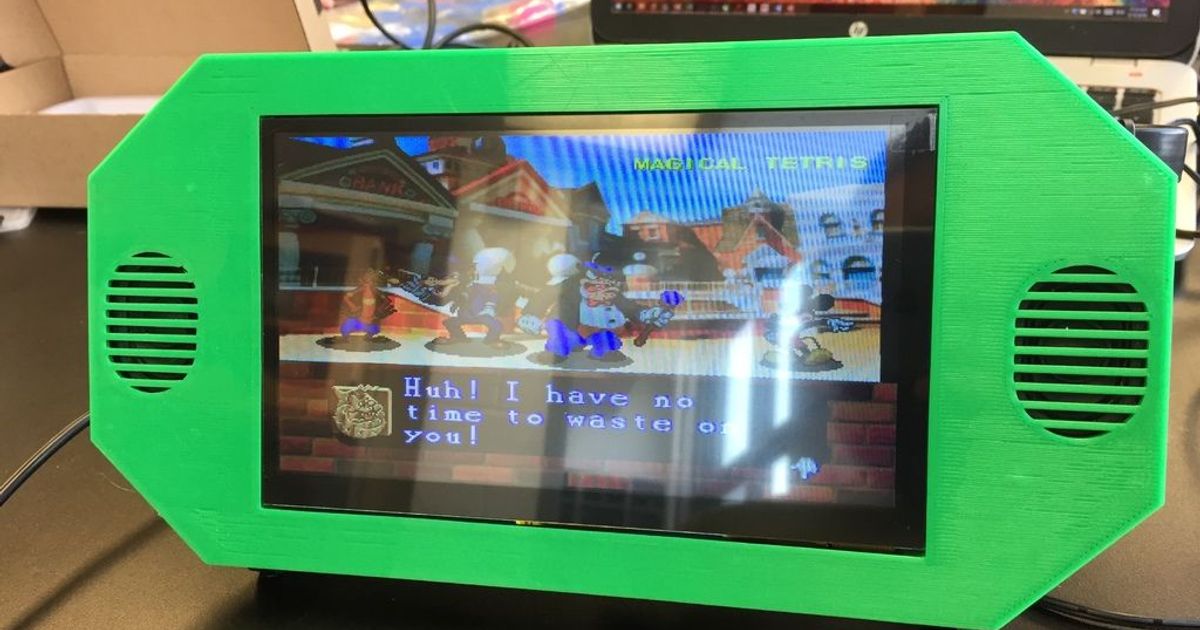 7" Raspberry Pi Standalone Console by Pyrohmstr | Download free STL ...