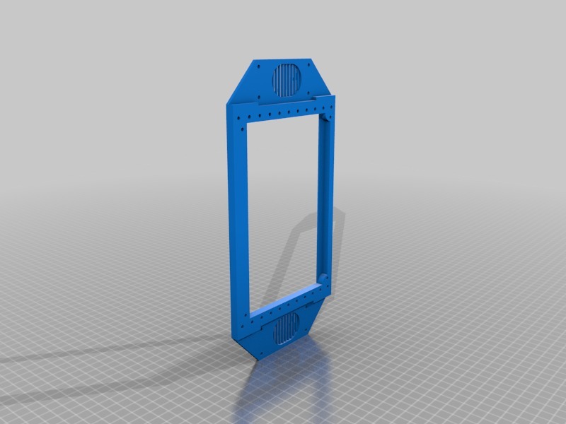 7" Raspberry Pi Standalone Console by Pyrohmstr | Download free STL ...