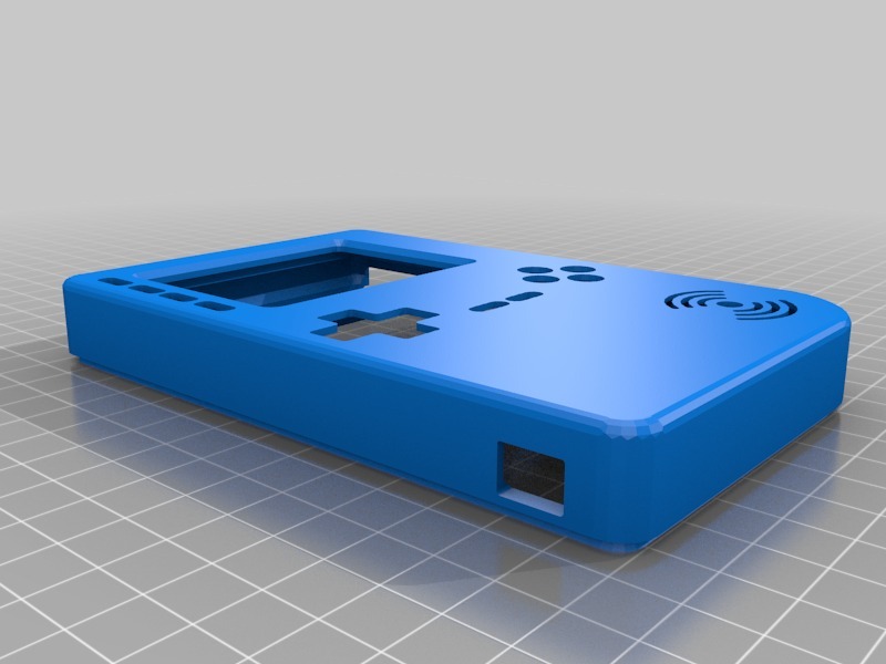 PiGRRL 2 Inner Frame and Case Mod by Pyrohmstr | Download free STL ...