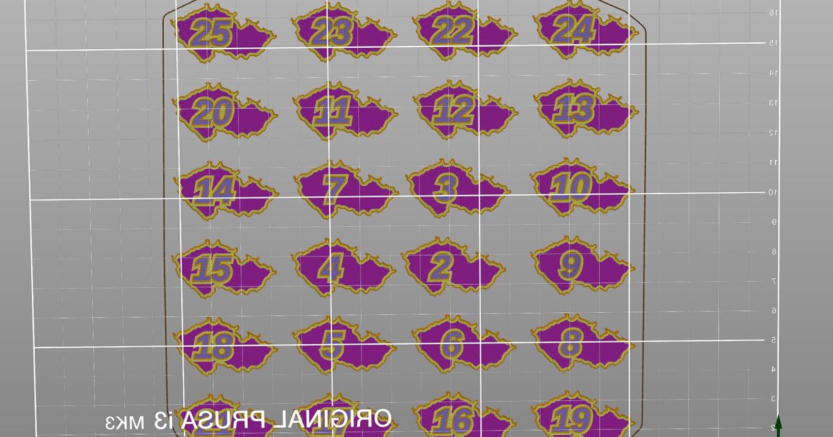 Numbers for the graduation exam by Ondřej Stříteský | Download free STL ...