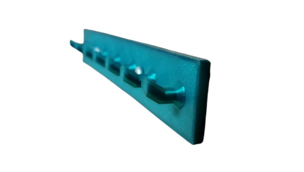 Simple Key Holder by LaserAndy | Download free STL model | Printables.com