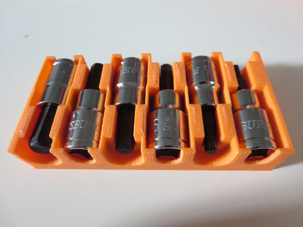 Hex Key Socket Tray by Jesse C | Download free STL model | Printables.com